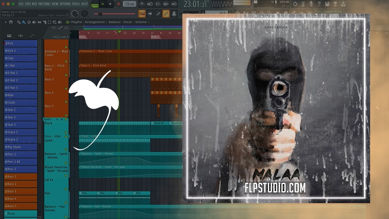Malaa - Don't Talk (FL Studio Remake) - YouTube