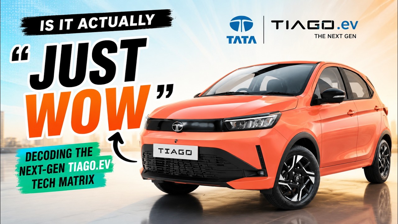 Is it Actually "JUST WOW"?: Decoding the Next-Gen Tiago.ev Tech Matrix ...