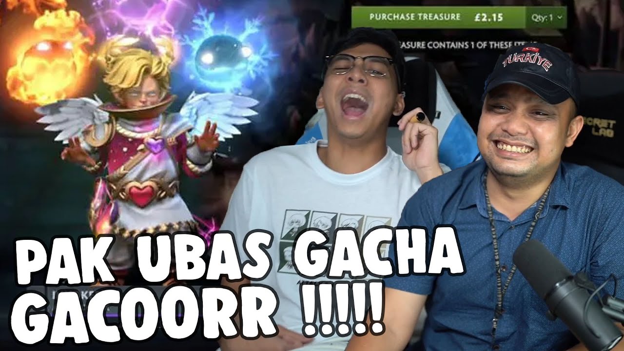GACHA DOTA BARENG PAK UBAS TANGANNYA HOKI BAT GILA !!! - YouTube