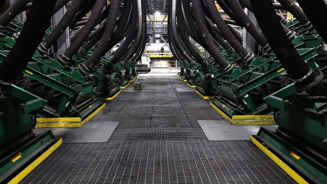 Keetac's new DR-grade pellet plant up and running - YouTube