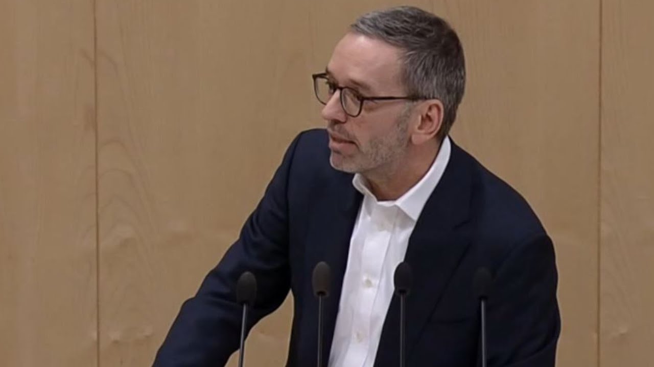Herbert Kickl: „Herr Bundeskanzler, schämen Sie sich!“ - YouTube