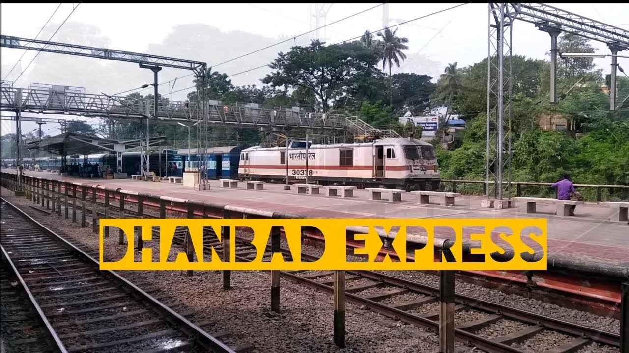 13352 Alappuzha - Dhanbad Express Arriving Aluva - YouTube
