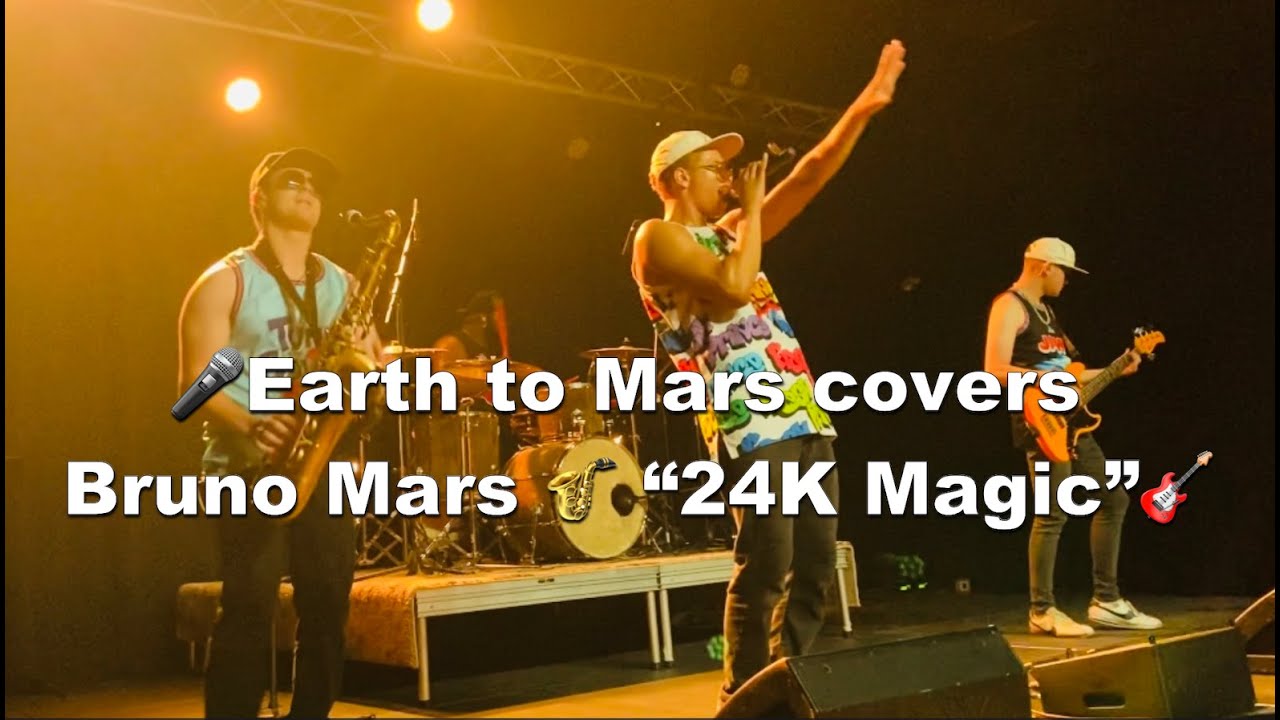 🇺🇸Virginia《Manassas🎤Earth to Mars covers Bruno Mars🎷🎸24K Magic》 - YouTube