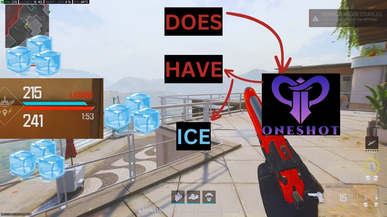 Does OneShot Have ICE in the FINAL MOMENTS OF VISTA HARDPOINT - YouTube