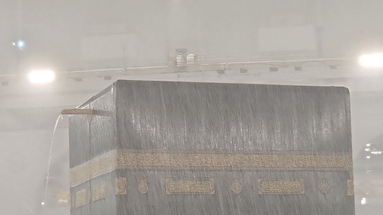 Masjid-il-Haram | Makkah | Rain . #makkah #foryou #madina #viral # ...