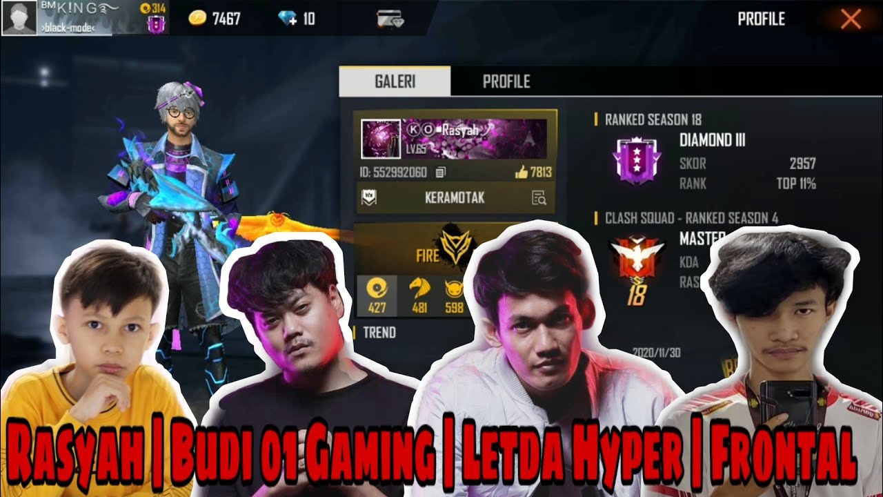 ID RASYAH RASYID | BUDI01 GAMING | RENDY R | LETDA HYPER | FRONTAL ...