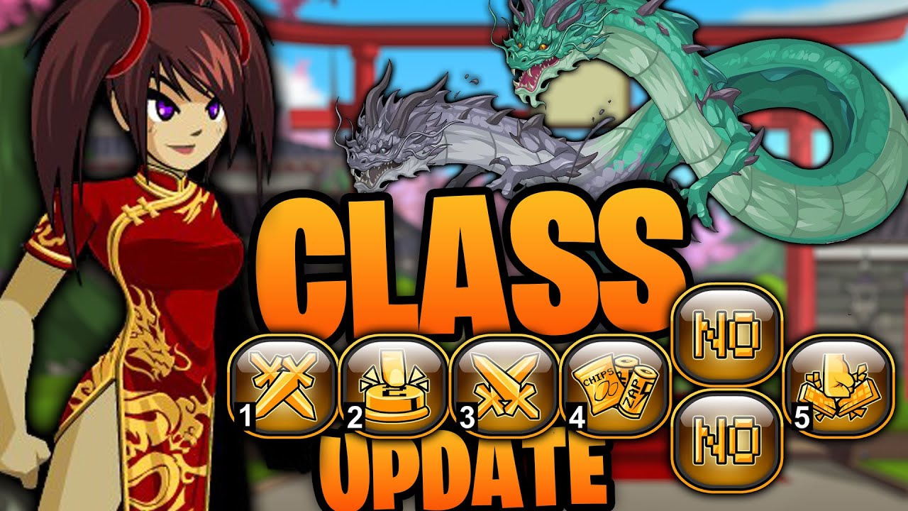 Yokai New Year! New Items! Not a Mod CLASS Buff! AQW - YouTube