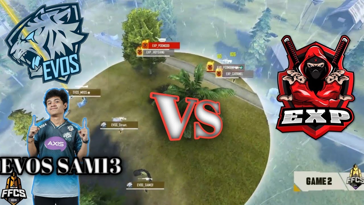 FFCS EVOS ESPORT VS EXP ESPORT - SAM 13 MENGGILA PAKAI DUAL BARETTA ...