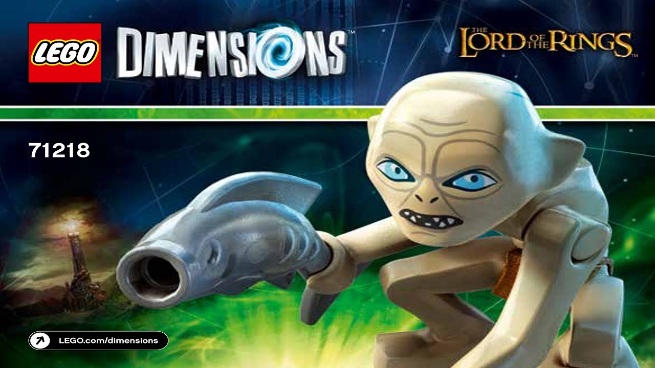 LEGO instructions - Dimensions - 71218 - Gollum™ Fun Pack (All Books ...