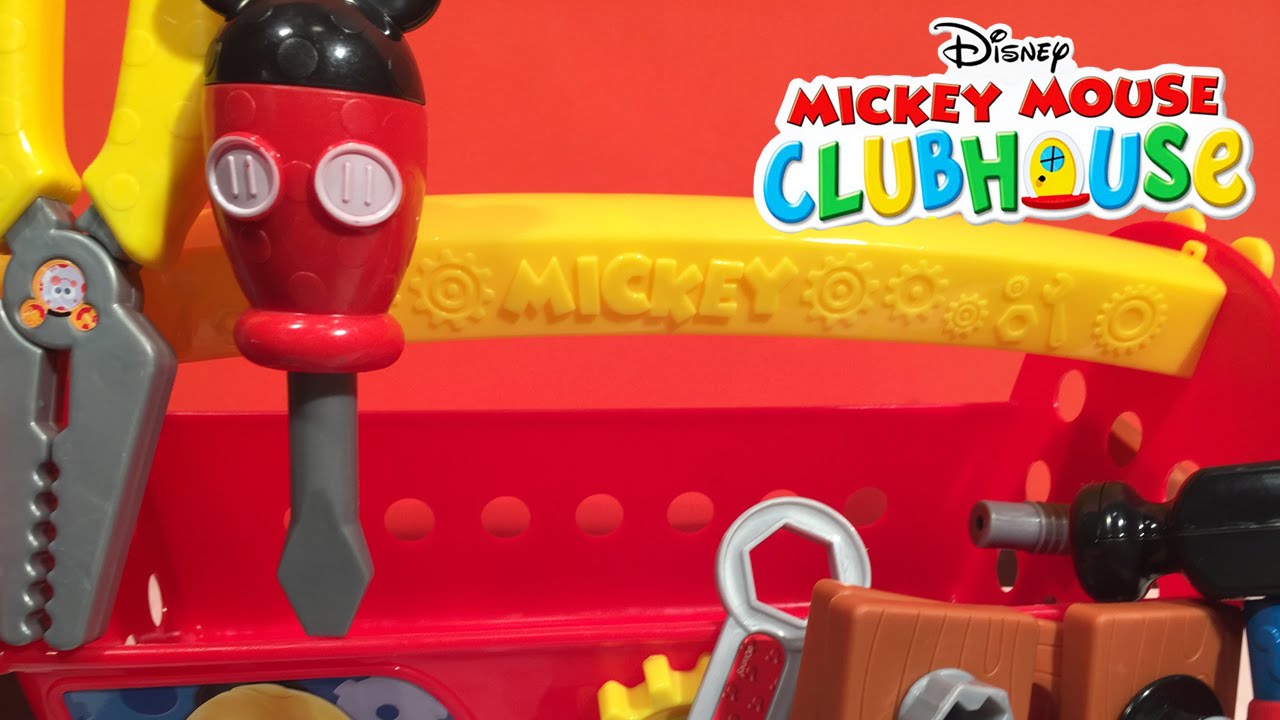 Mickey Mouse Tool Box - YouTube