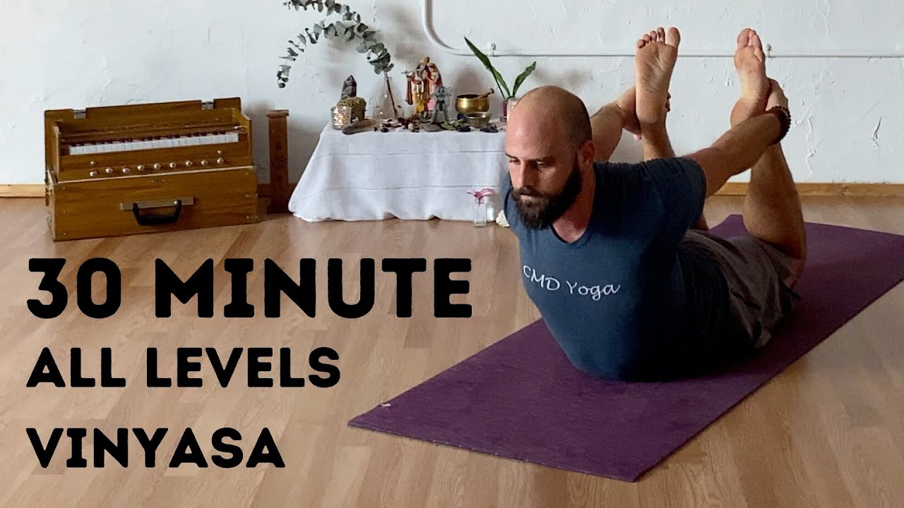 30 Minute All Levels Vinyasa - YouTube