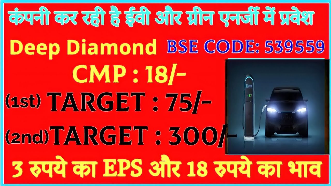 Deep Diamond India Limited | BSE | 539559 | Investment Ideas - YouTube