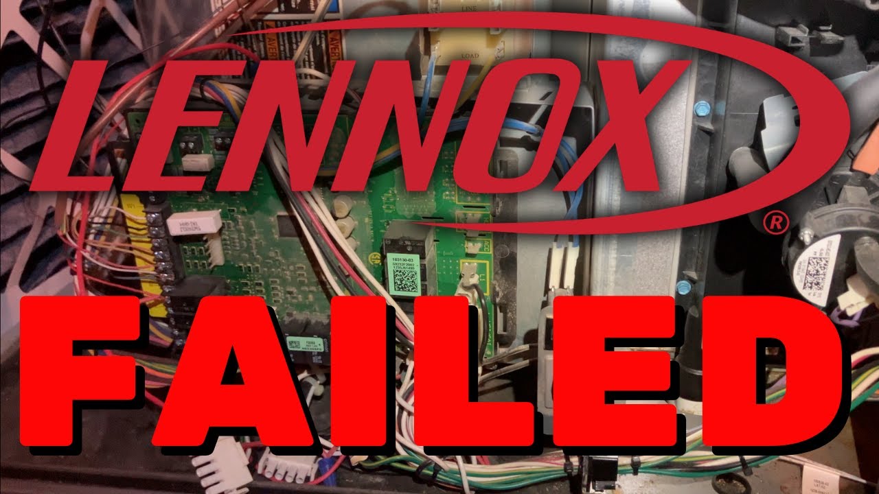 Lennox Elite Furnace E250, No Heat - YouTube