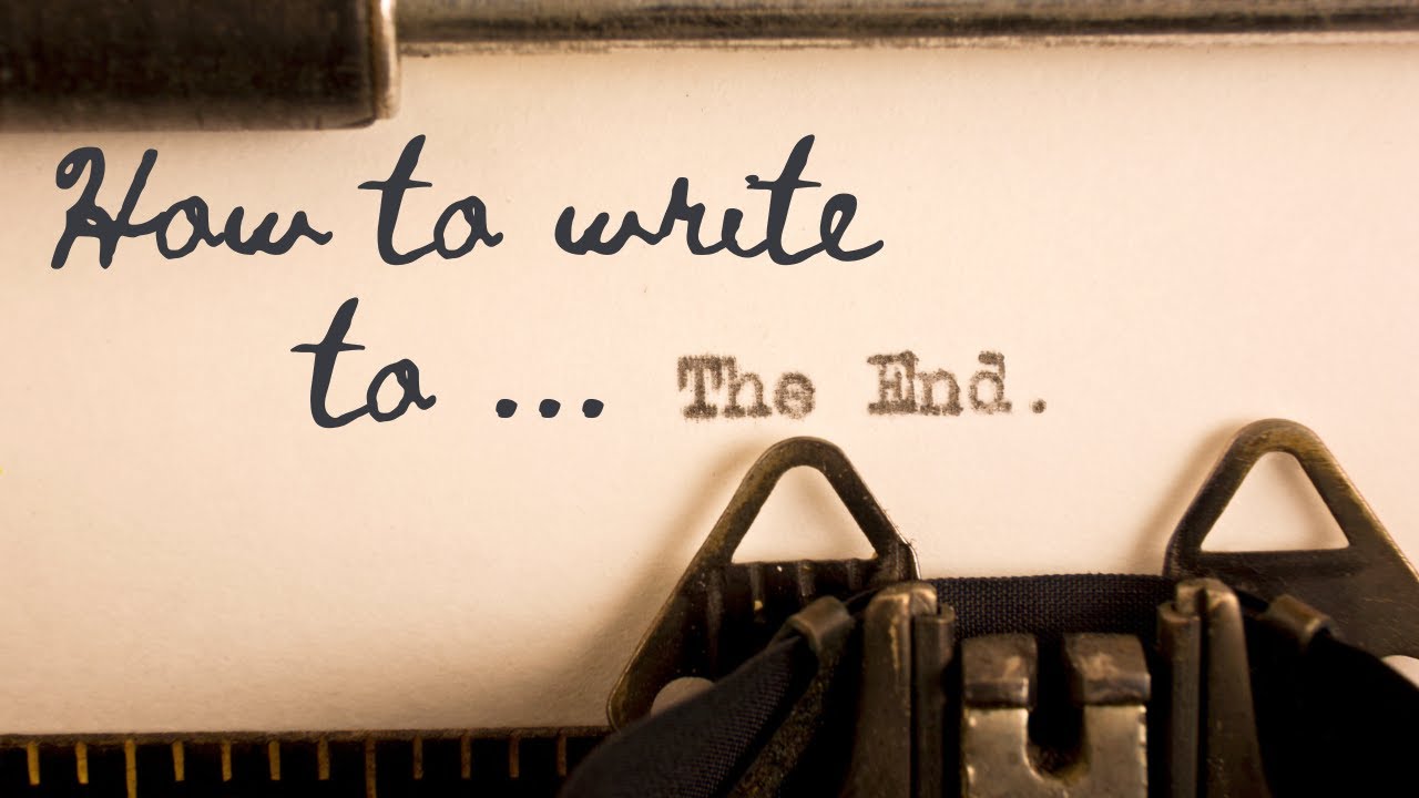 How To End A Book ~ Writing Advice - YouTube