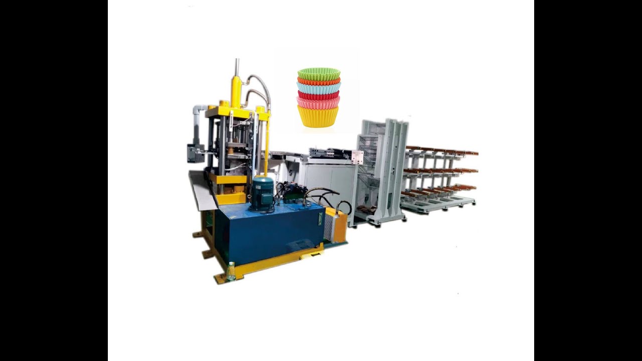Full automatic paper cake tray forming machine with 25 rolls feeder ...