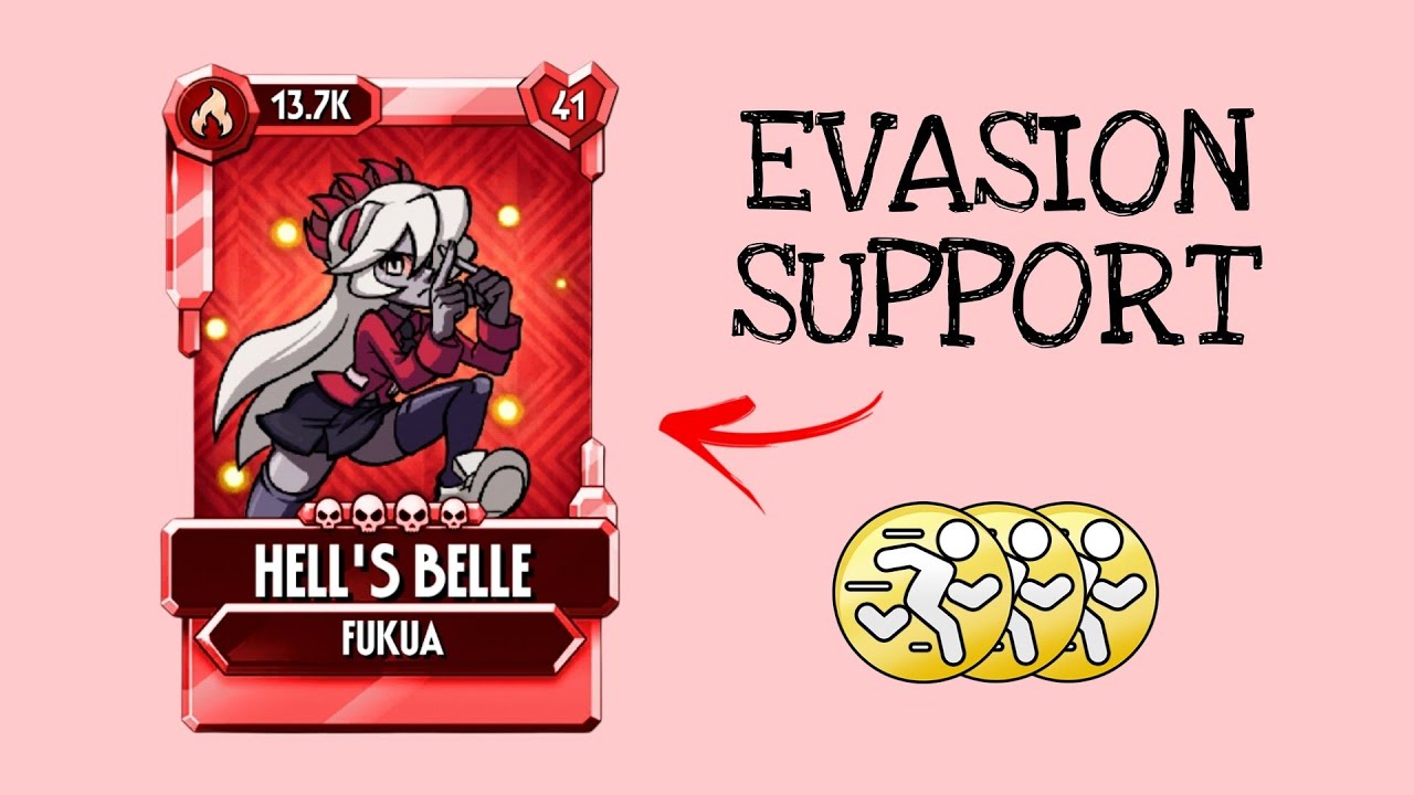 HELL'S BELLE Fukua showcase, skullgirls mobile - YouTube