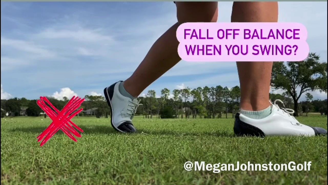 Balance golf swing - YouTube