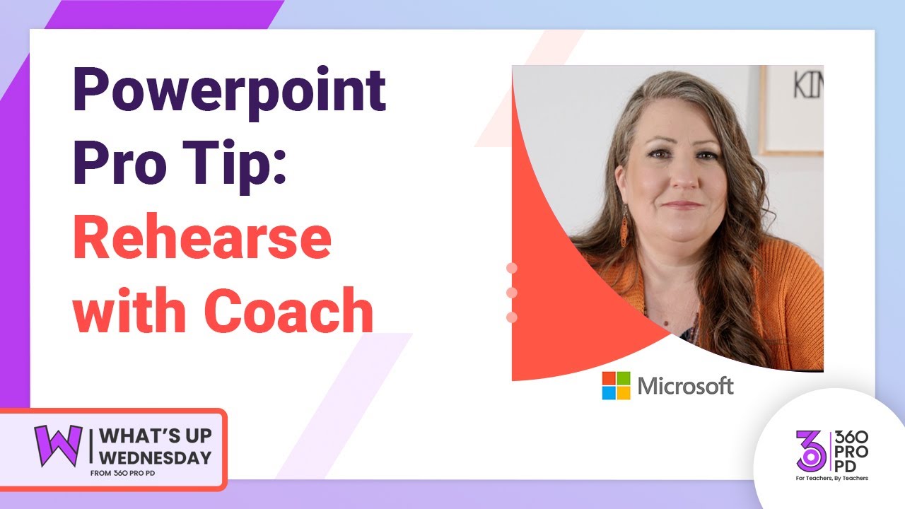 PowerPoint Pro Tip: Rehearse with Coach - YouTube