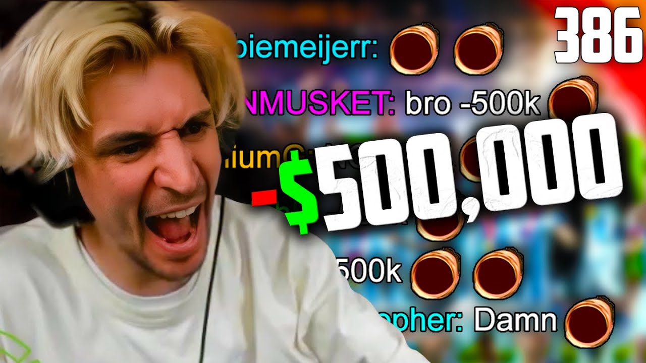 HOW XQC LOST 500k - xQc Stream Highlights #386 - YouTube