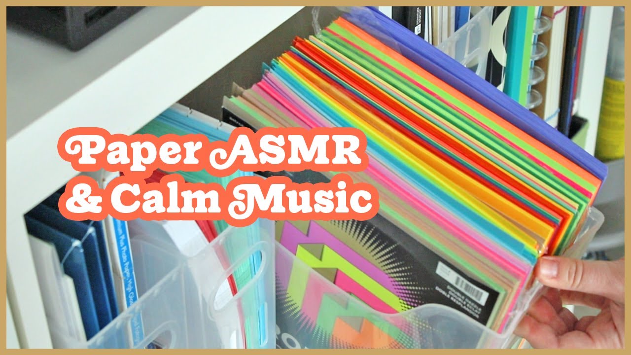 Paper ASMR & Calm Background Music - YouTube