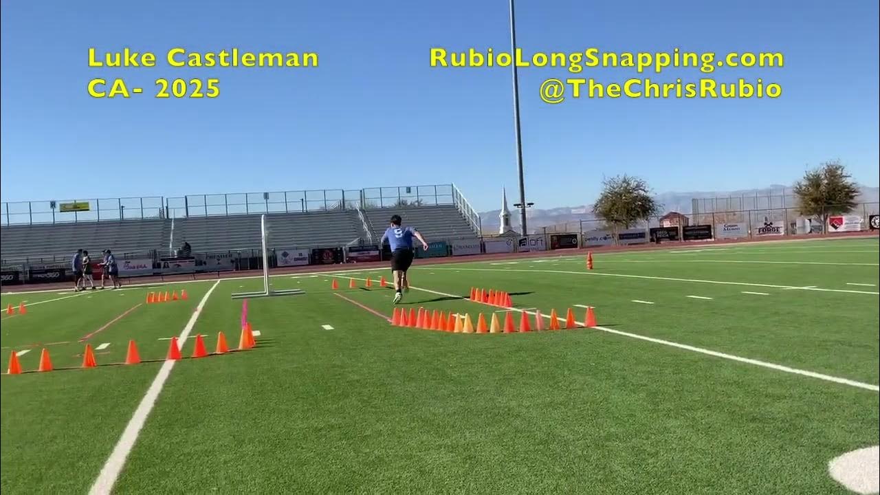Rubio Long Snapping, Luke Castleman, VEGAS XLV Agility on January 18-19 - YouTube