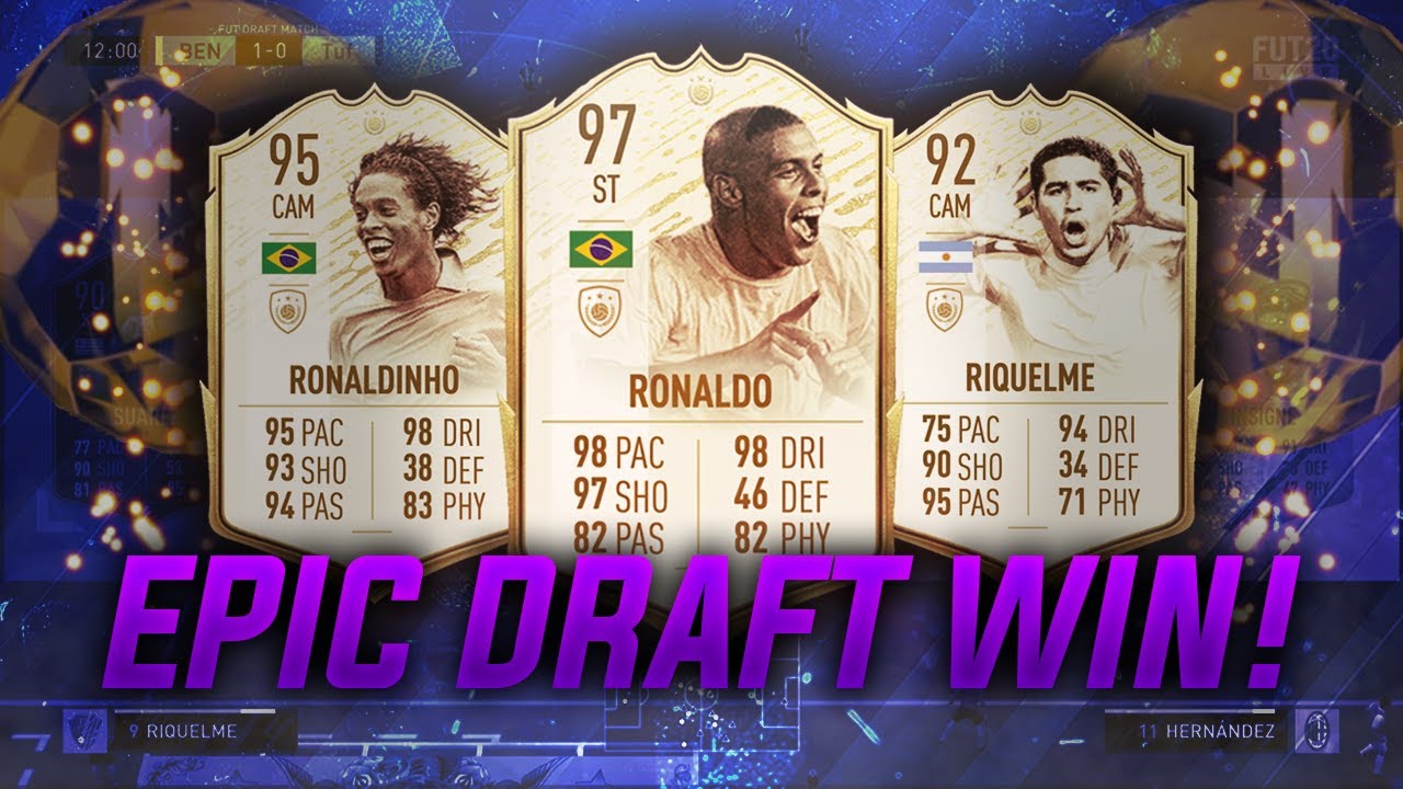 EPIC FUT DRAFT WIN WITH 4 ICONS!! - Fifa 20 - YouTube