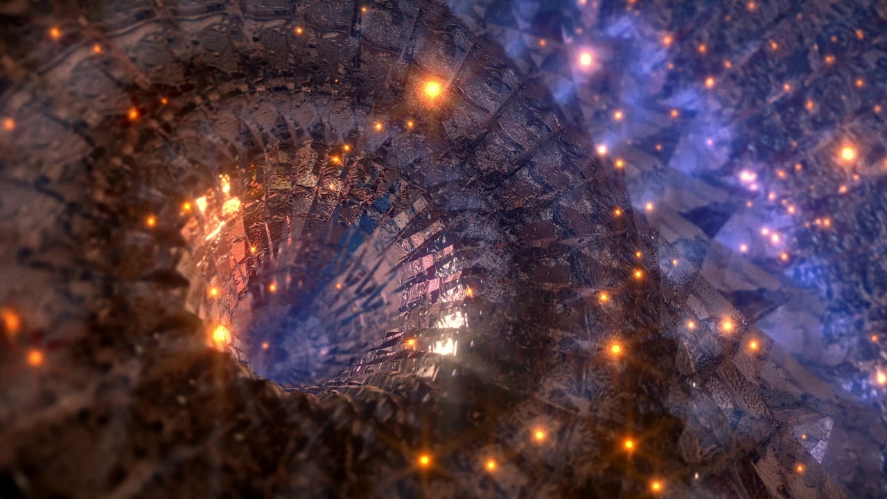 8K Core Structure ~ 4320p Relaxing Motion Background ~ AA-vfx Space ...