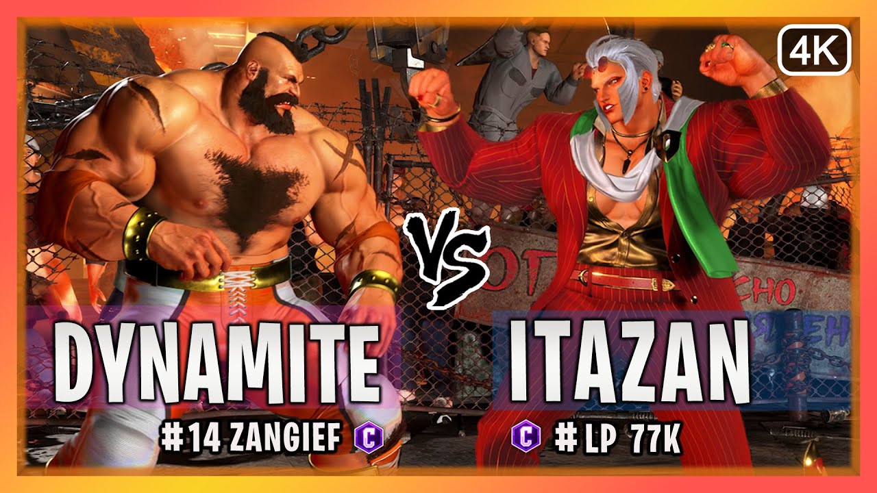 Sf6 Zangief Dynamite Vs Marisa Itazan 『street Fighter 6』 Youtube