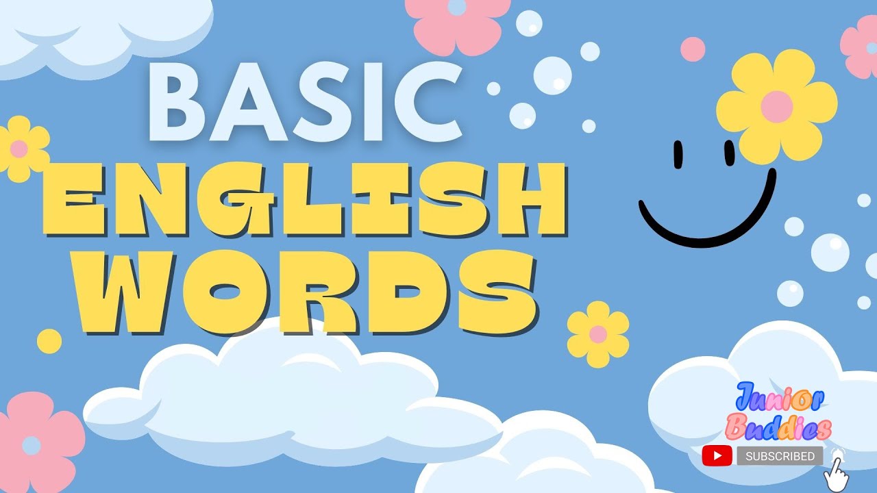 Basic English Words For Kids | Simple English Words | English Simple ...
