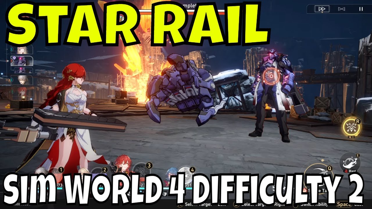 Honkai Star Rail - Sim World 4 Difficulty 2/Bully Mode - YouTube