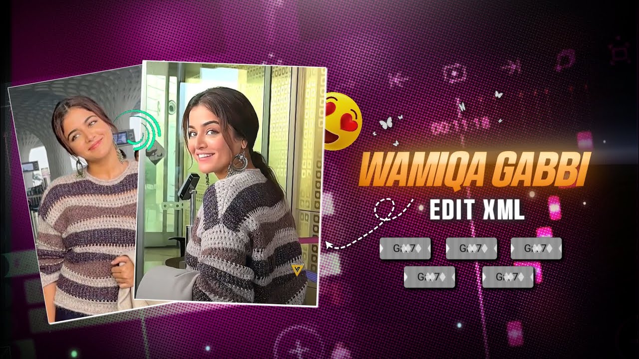 Baby Wamiqa Gabbi Cute Edit 😜|| Aeinspired Alight Motion Edit | Free ...