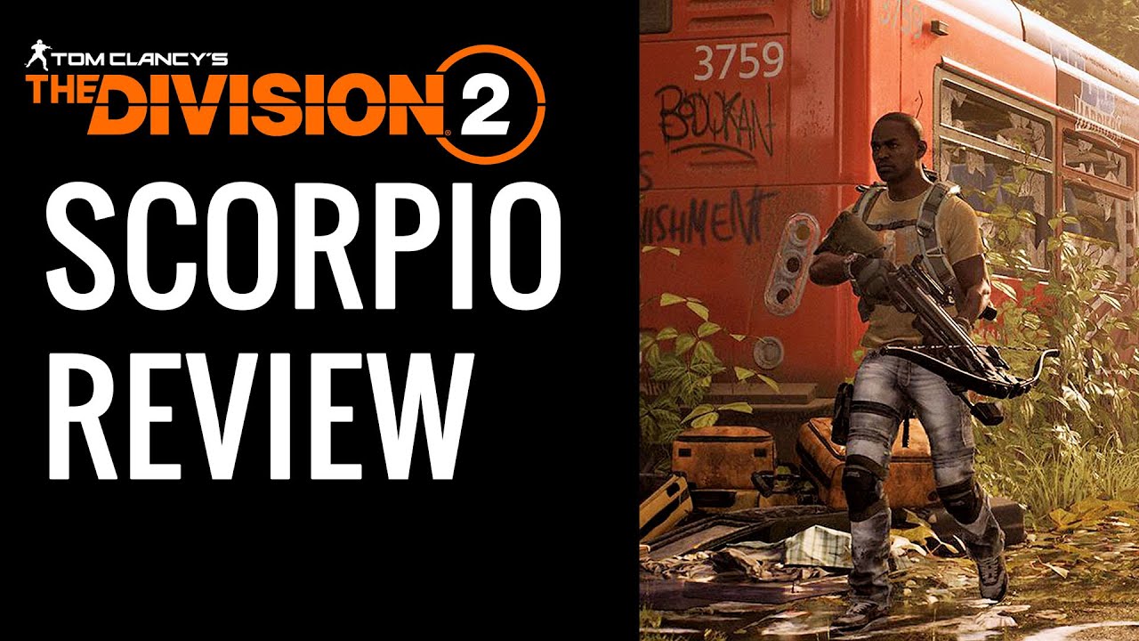 THE DIVISION 2 SCORPIO REVIEW - YouTube