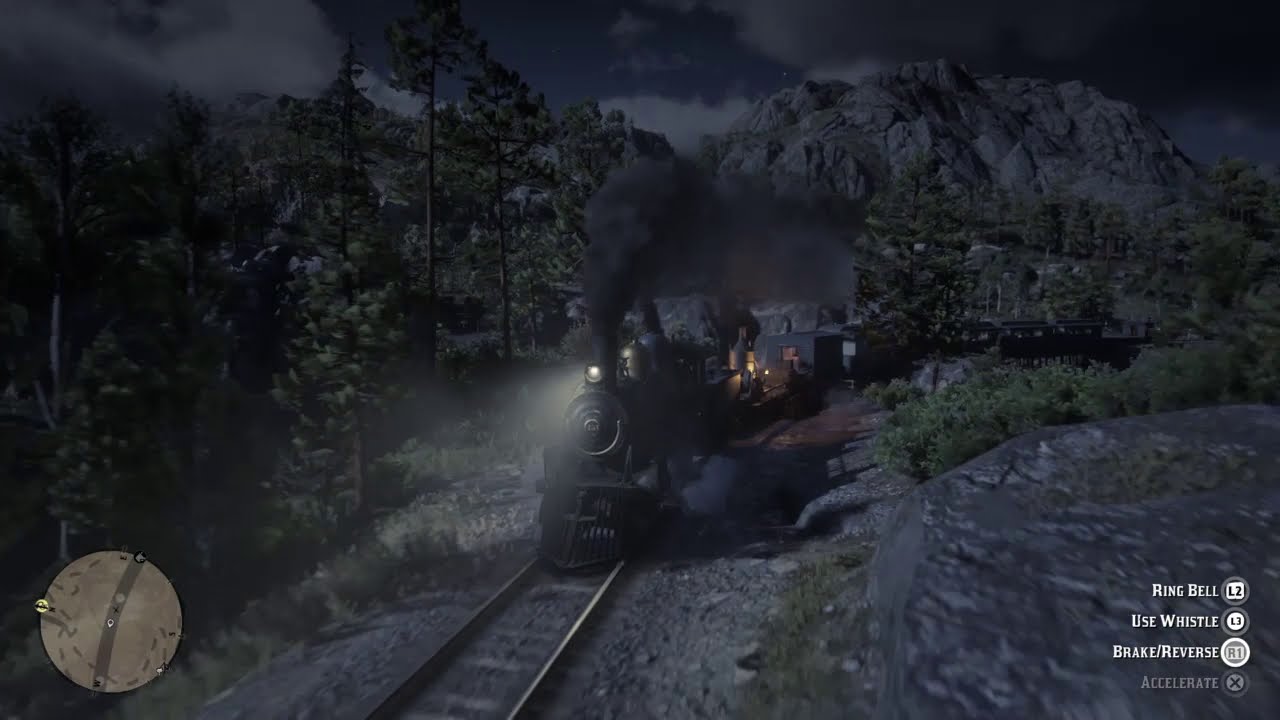 Red Dead Redemption 2 EPIC TRAIN CRASH! - YouTube