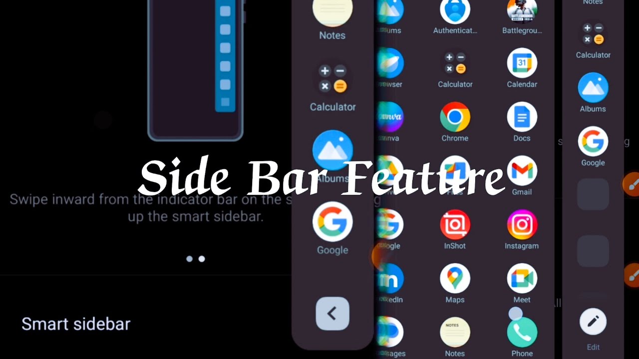 How to enable sidebar feature? #sidebar #feature #features #android # ...