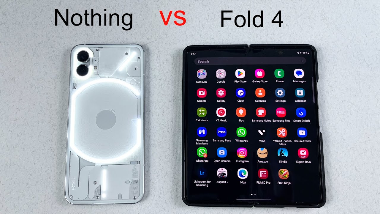 🔥 Nothing vs Fold 4 - Speed Test - YouTube