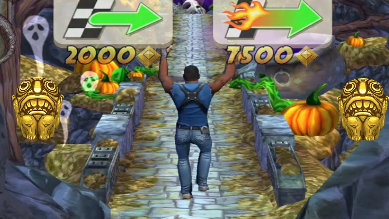 Temple Run 2 BARRY BONES - SPOOKY RIDGE MAP - ENDLESS RUNNER - YouTube