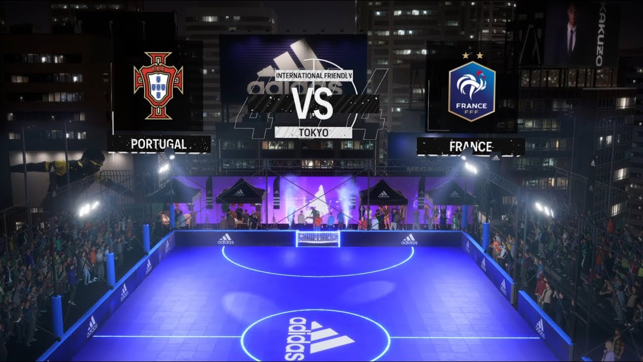 Portugal vs France Futsal | EA FC 24 2k Gameplay - YouTube