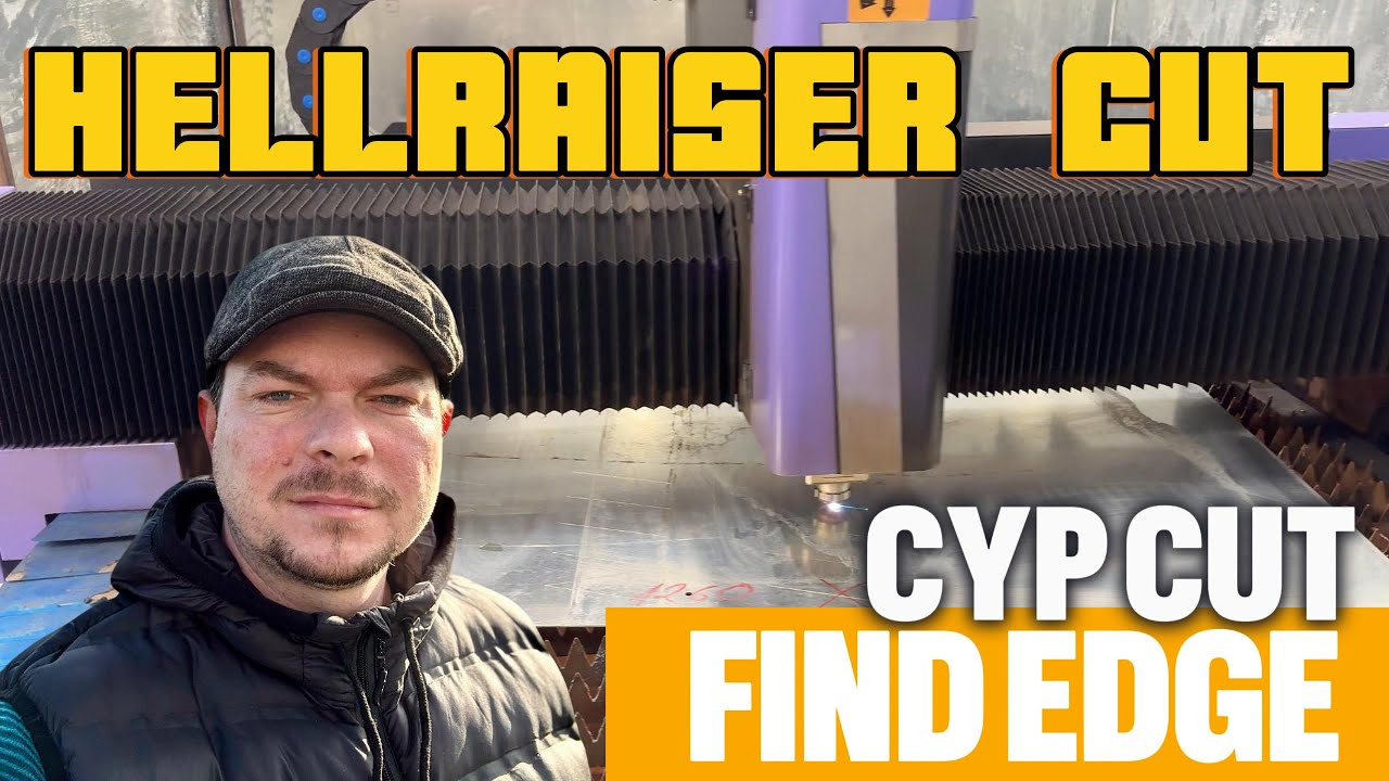 CypCut - FUNKCE FIND EDGE pro vláknový laser HellRaiser CUT F3 3000W - 4. díl - YouTube