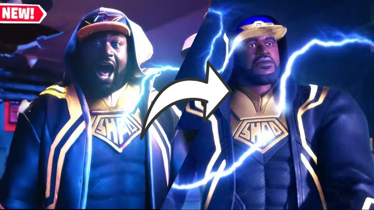 SHAQ REACTS to his SKIN "Shaquille O'Neal" ICON FORTNITE Outfit! - YouTube