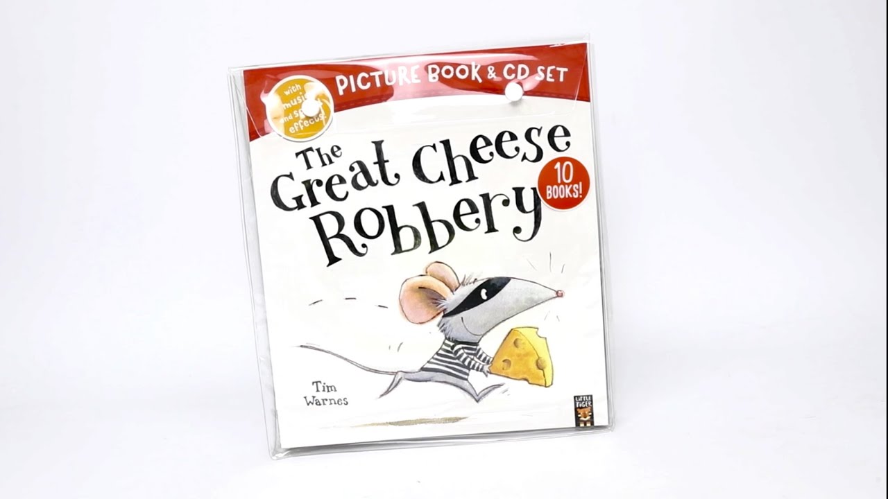 The Great Cheese Robbery and Other Stories Collection - 10 Books & CDs ...