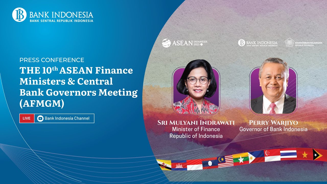 Press Conference The 10th Asean Finance Ministers And Central Bank