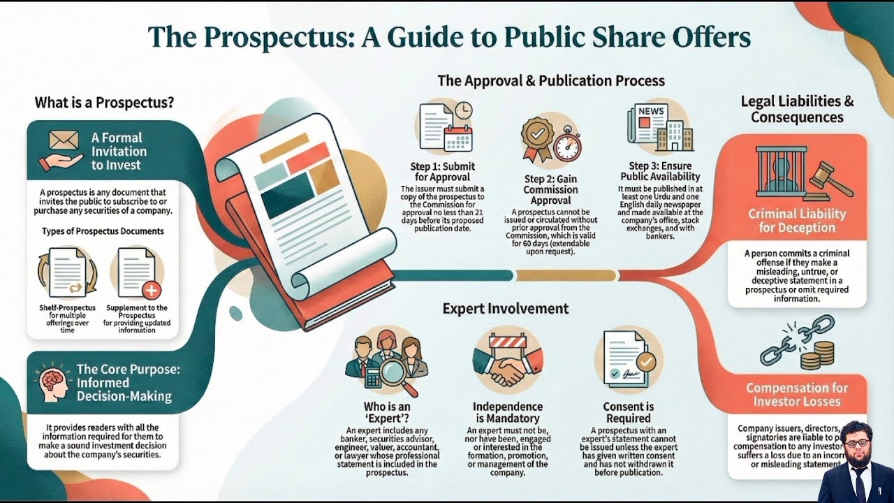 Lec#05 Prospectus Law Explained, Public Offerings, Share Capital, and ...