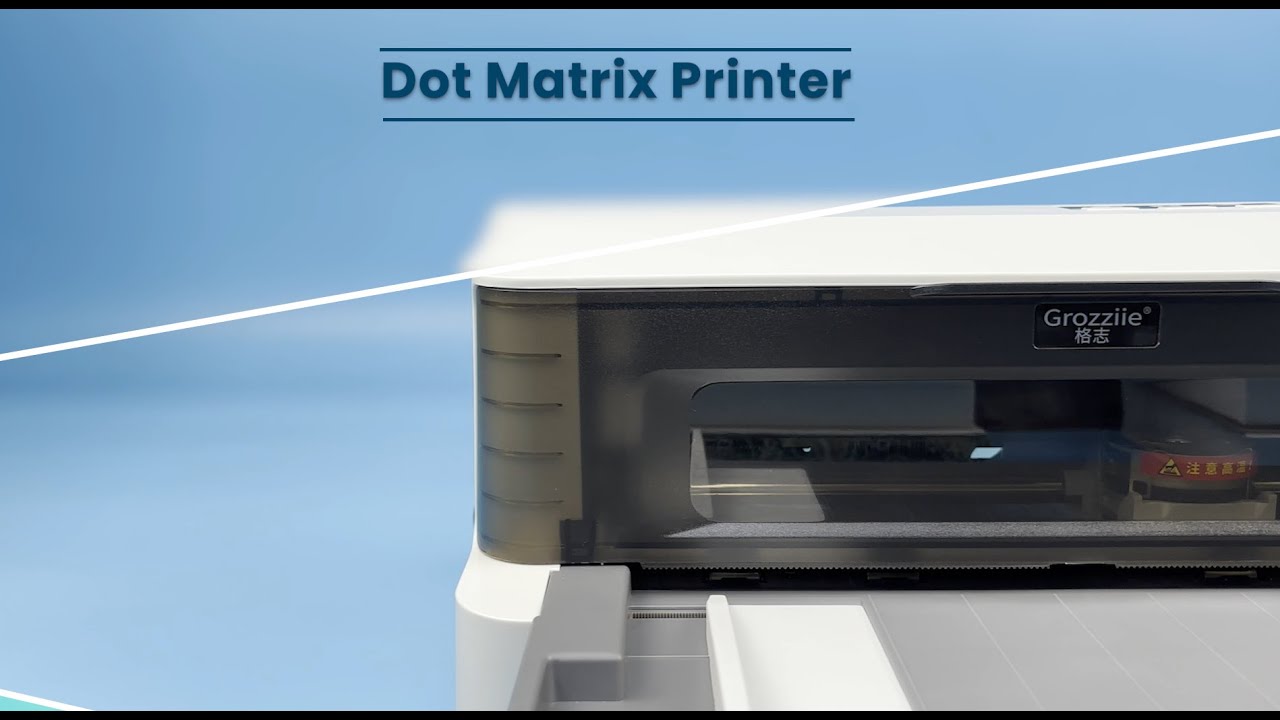 Grozziie Dot Matrix Printer | Embrace A Vibrant Life - YouTube