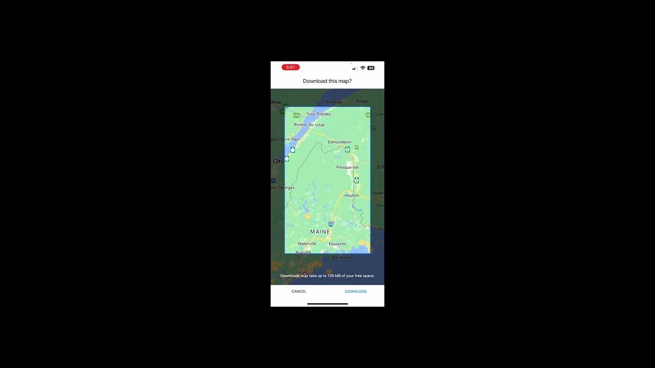 How to use Google Map without Cell Signal | Offline Mode - YouTube