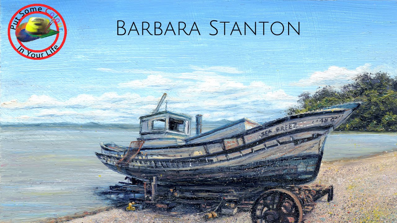 How to create miniature oil paintings with Barbara Stanton I Colour In ...