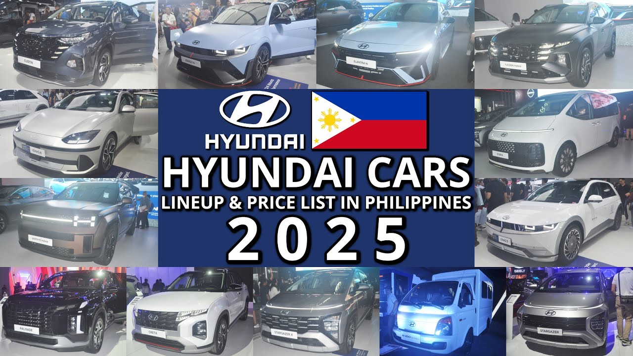 Hyundai Cars Lineup & Price List in Philippines 2025 | Ioniq 5 N ...