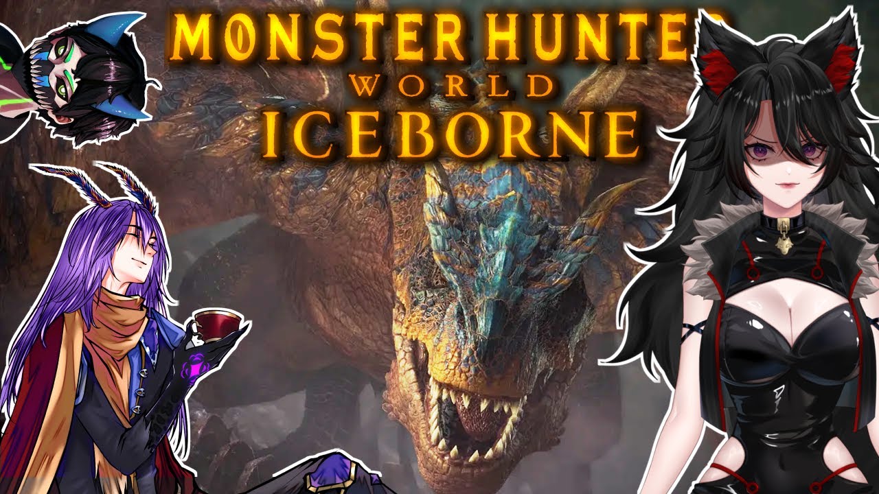 Fighting Exploding Dinosaurs [ Monster Hunter World Iceborne Collab ...