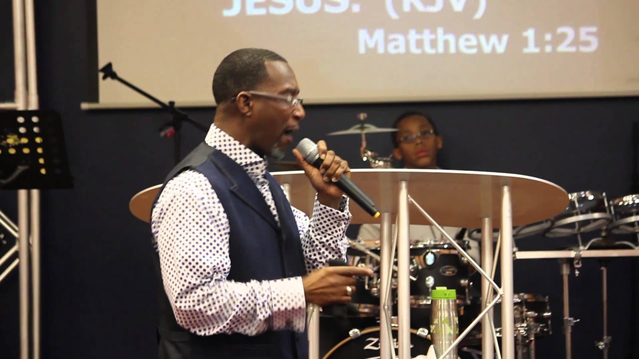 Elder Anthony "DaPrecha" Faison coming from Matthew 1:18-25 - YouTube