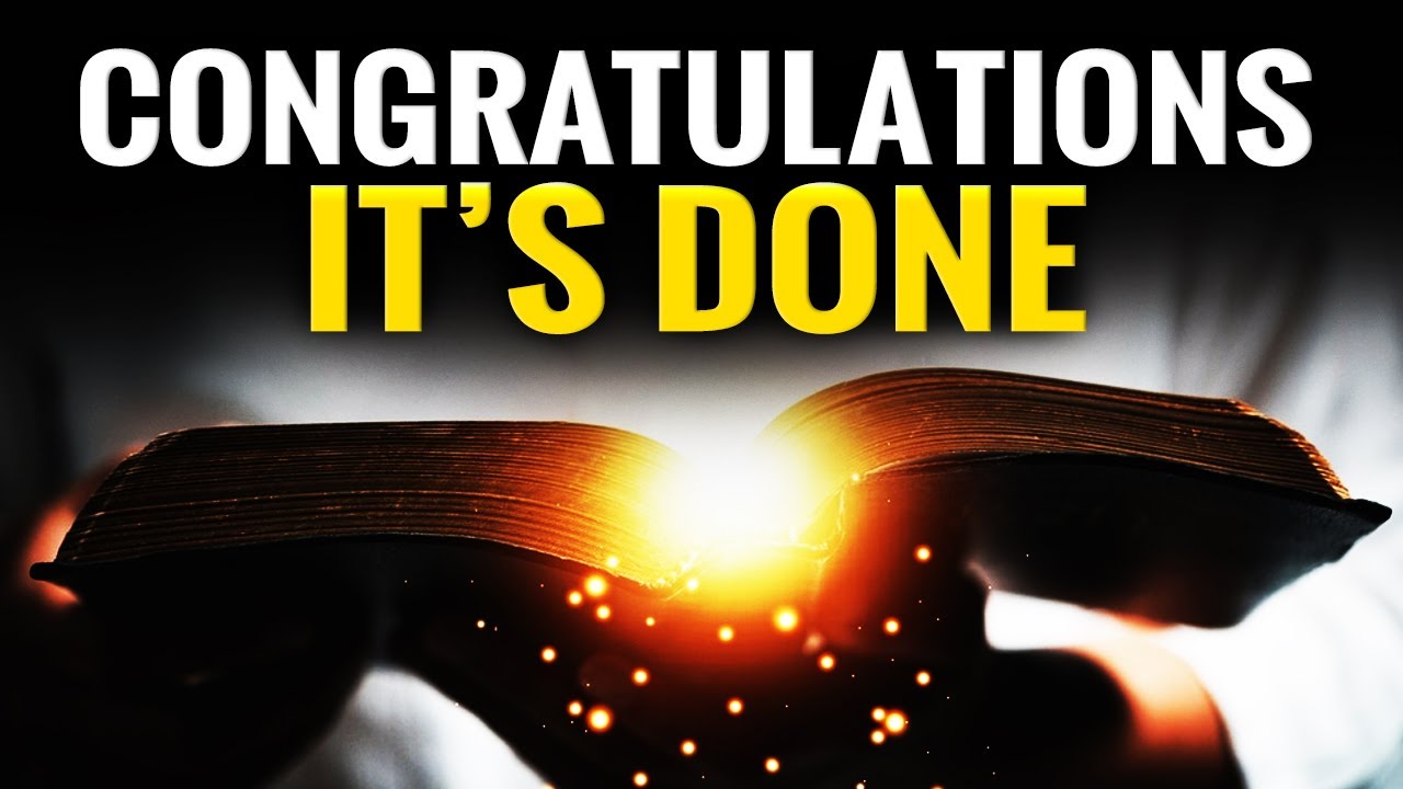 God Is Saying, IT IS DONE A BLESSING SO BIG THAT THEY SHAKE YOU IS ...