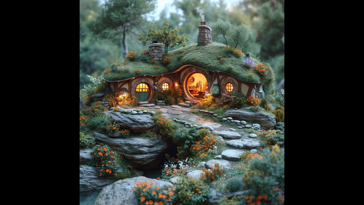 Irish relaxing music - Hobbit village - YouTube